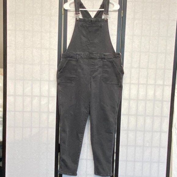 No Boundaries | Jeans | No Boundaries Slim Leg Side Zip Faded Denim Bib ...